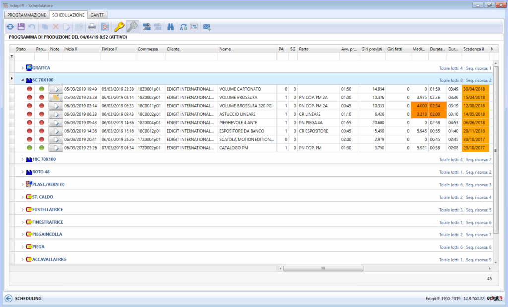 Area Produzione Edigit - Edigit